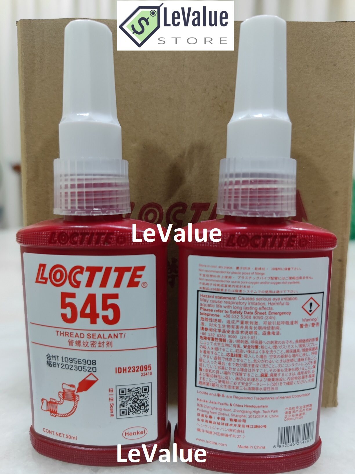 【New Ready Stock】 LOCTITE 545 Hydraulic, Pneumatic Sealant Thread ...