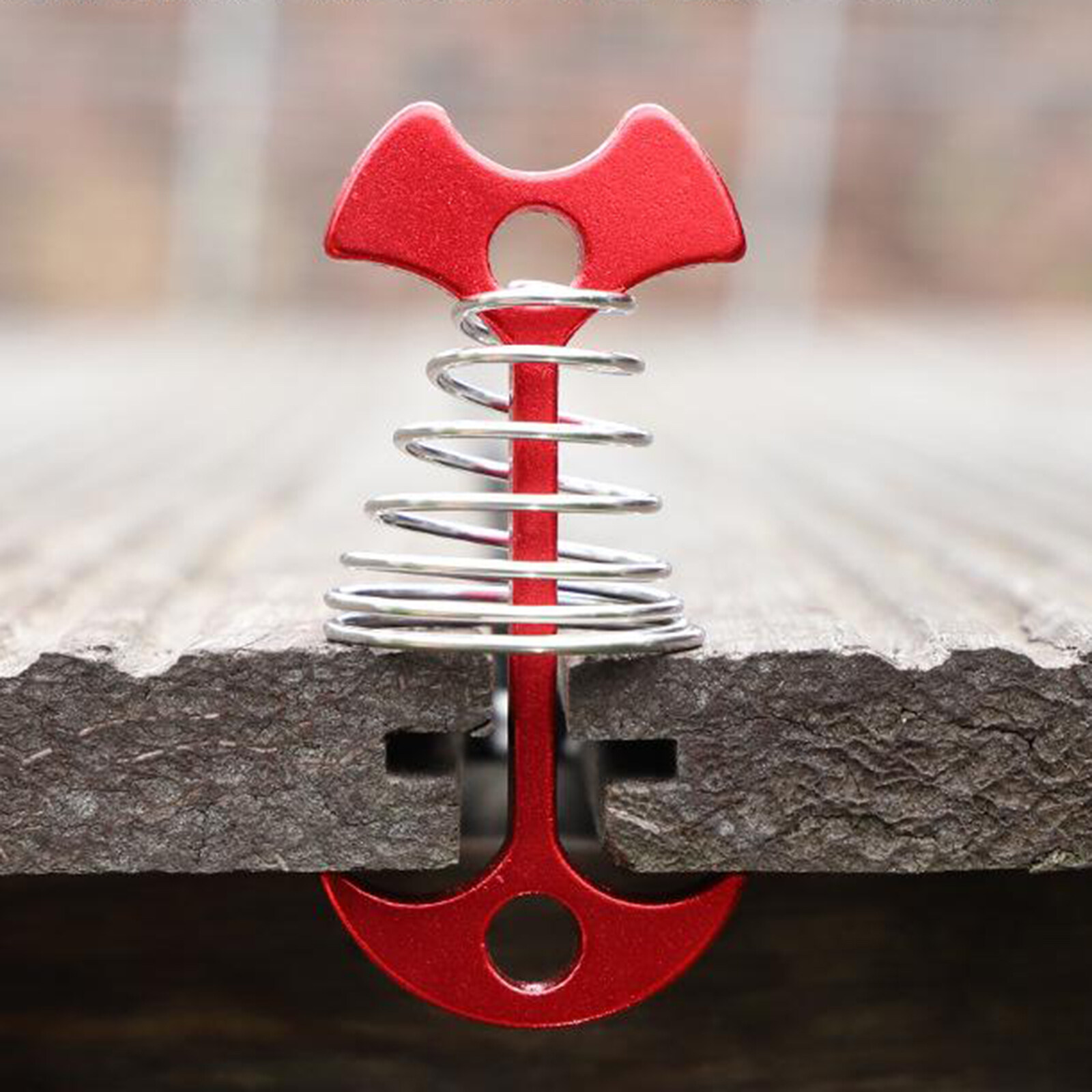 MagiDealเต็นท์คงทนตัวยึดรอกเชือกFishbone DeckหมุดสมอStakes - MagiDeal ...