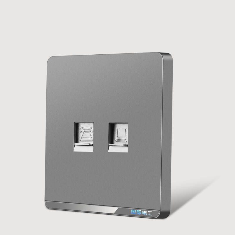 1/2/3/4 Gang 1/2 Way Gray Concealed Type 86 Household Switch Wall Switch | Lazada PH