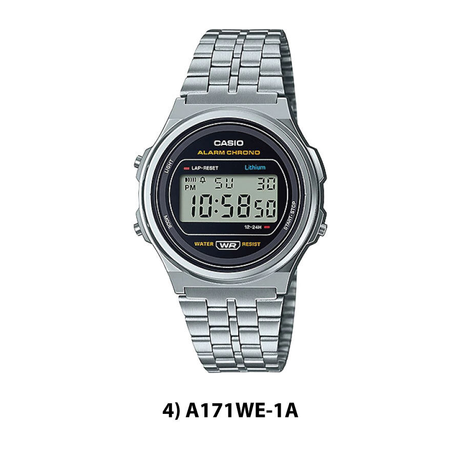 [100% ORIGINAL] CASIO A171 SERIES A171WE-1A A171WEG-9A A171WEGG-1A ...