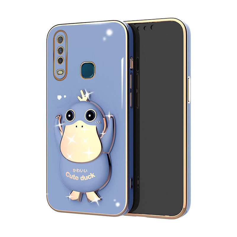 JieFie เป็ดน่ารักสำหรับ VIVO Y12 / Y15 / Y15S / Y15A / Y17 / Y19 / Y30 ...