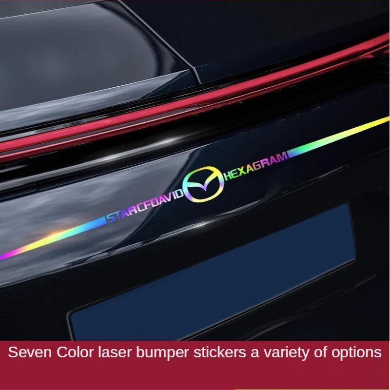 Colorful modified car body decoration sticker fuel tank cap sticker ...