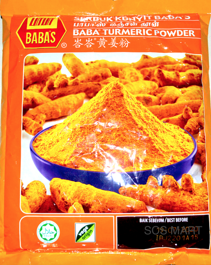BABA Turmeric Powder 1KG 峇峇黄姜粉 Serbuk Kunyit BABA'S | Lazada