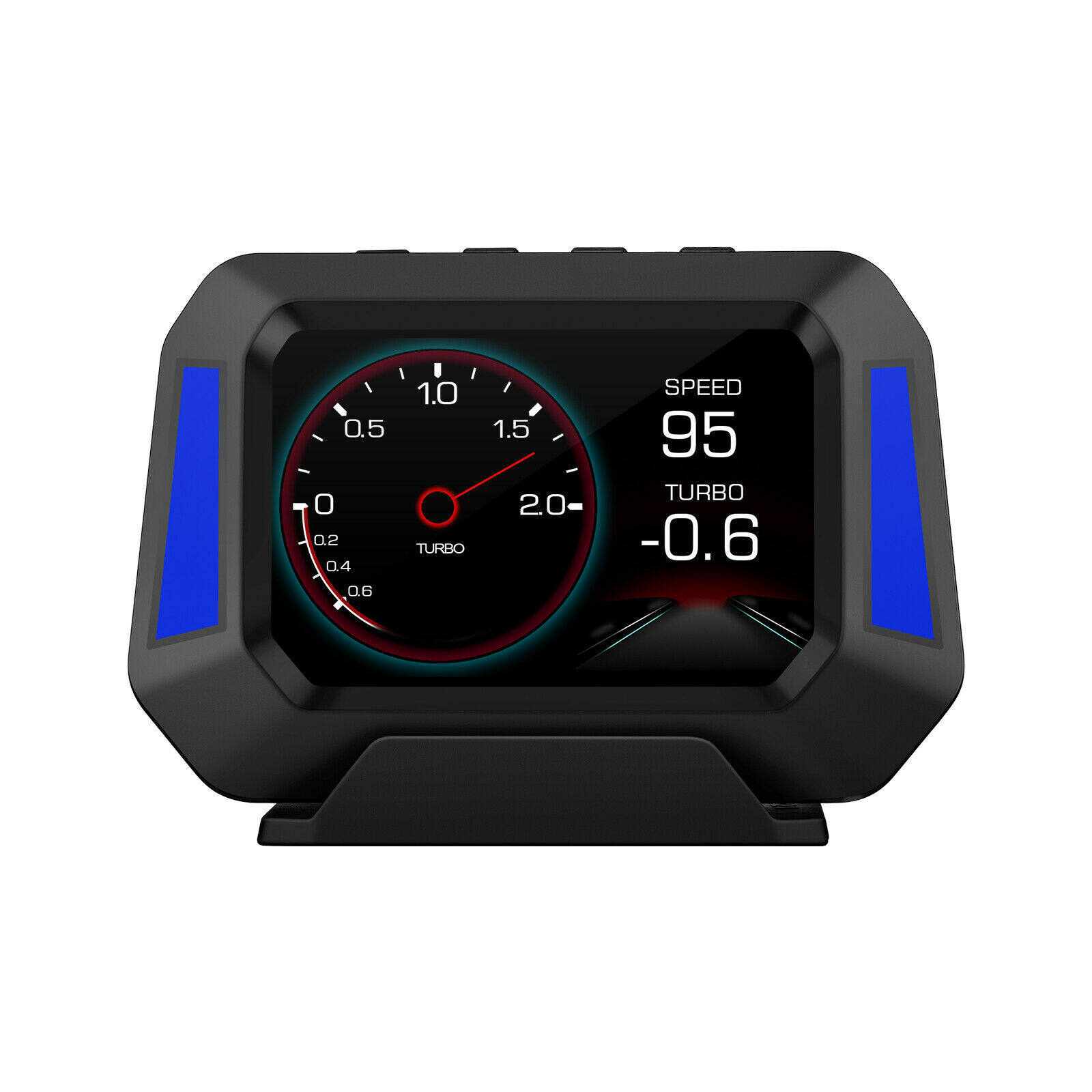 มัลติฟังก์ชั่น GPS OBD2 HUD Smart Digital Meter + Slope Meter Gauge ...
