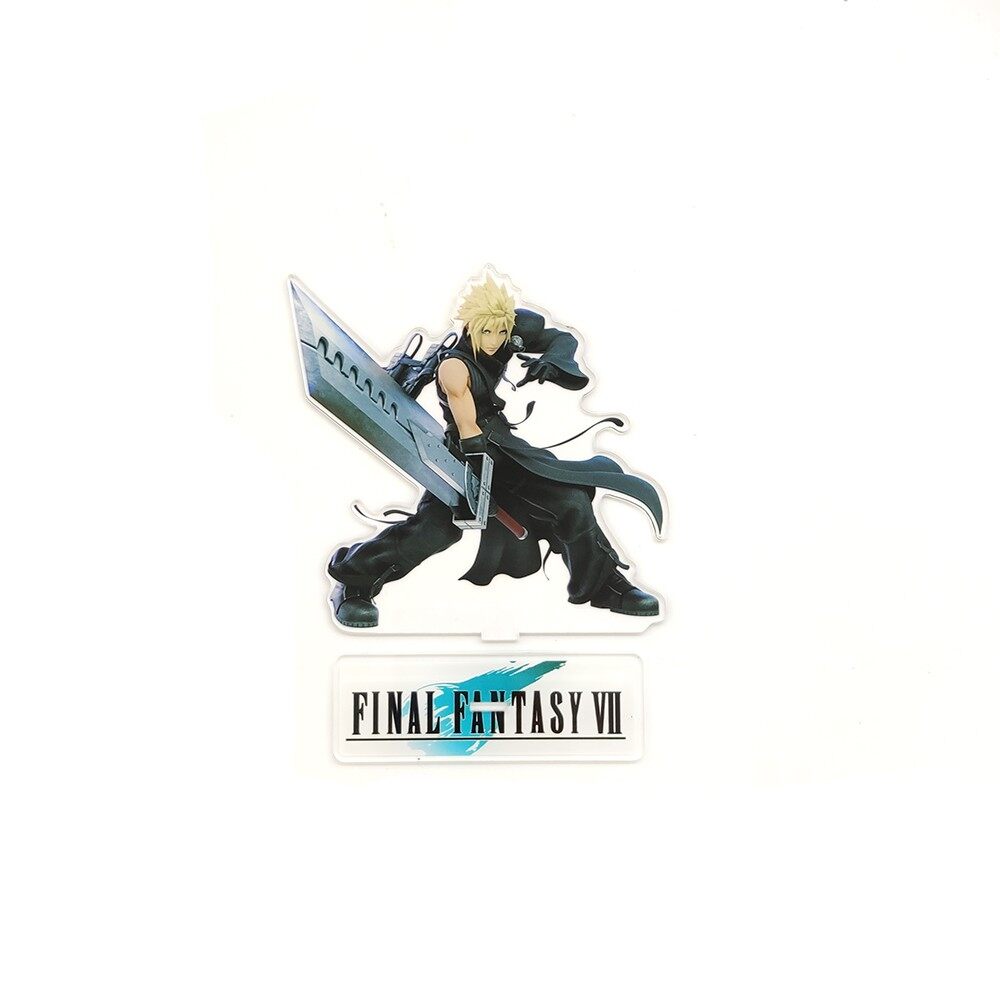 Final Fantasy FF VII 7 Cloud Strife ของเล่นโมเดลตัวต่ออะคริลิค ...