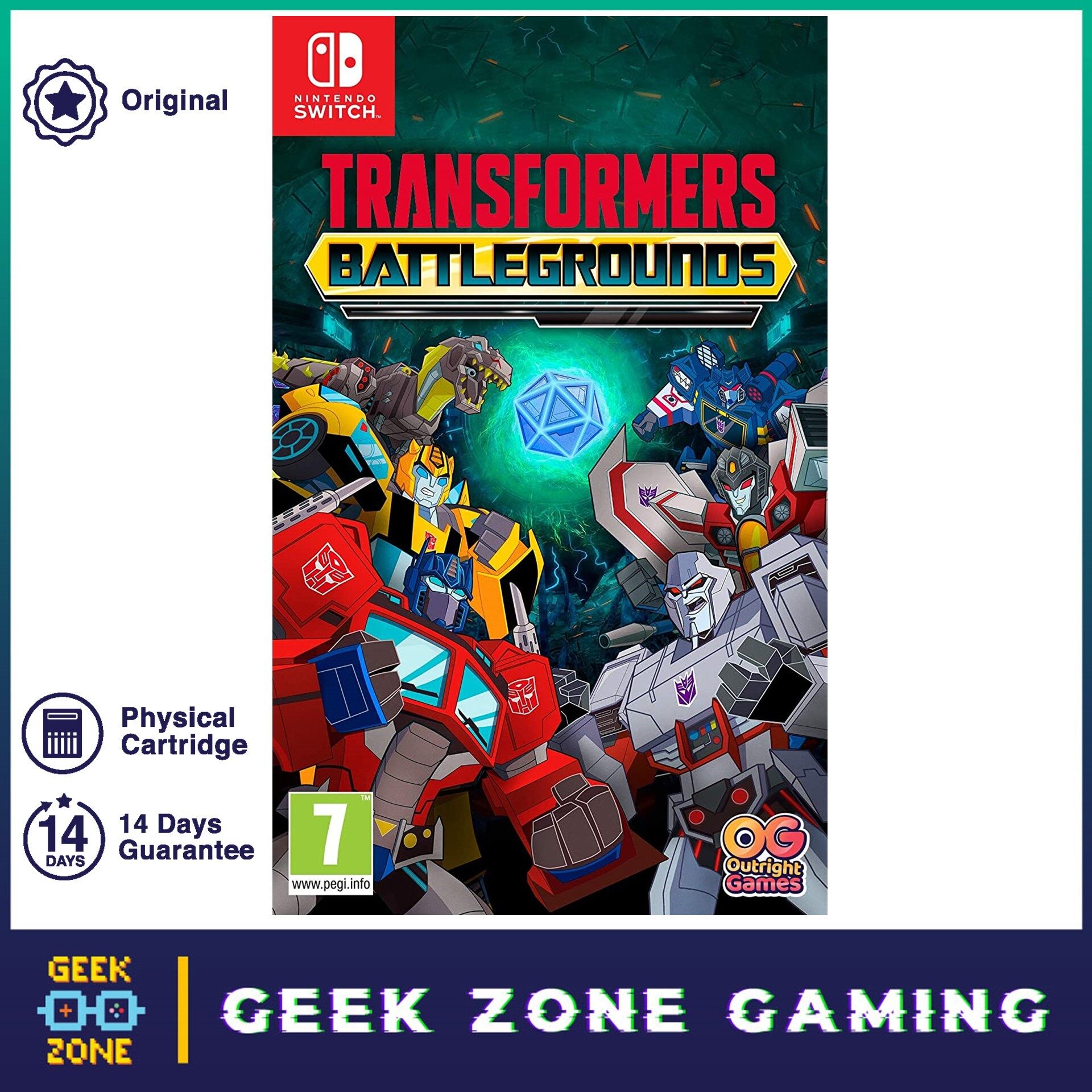Nintendo Switch Transformers Battlegrounds (English) l Transformer ...