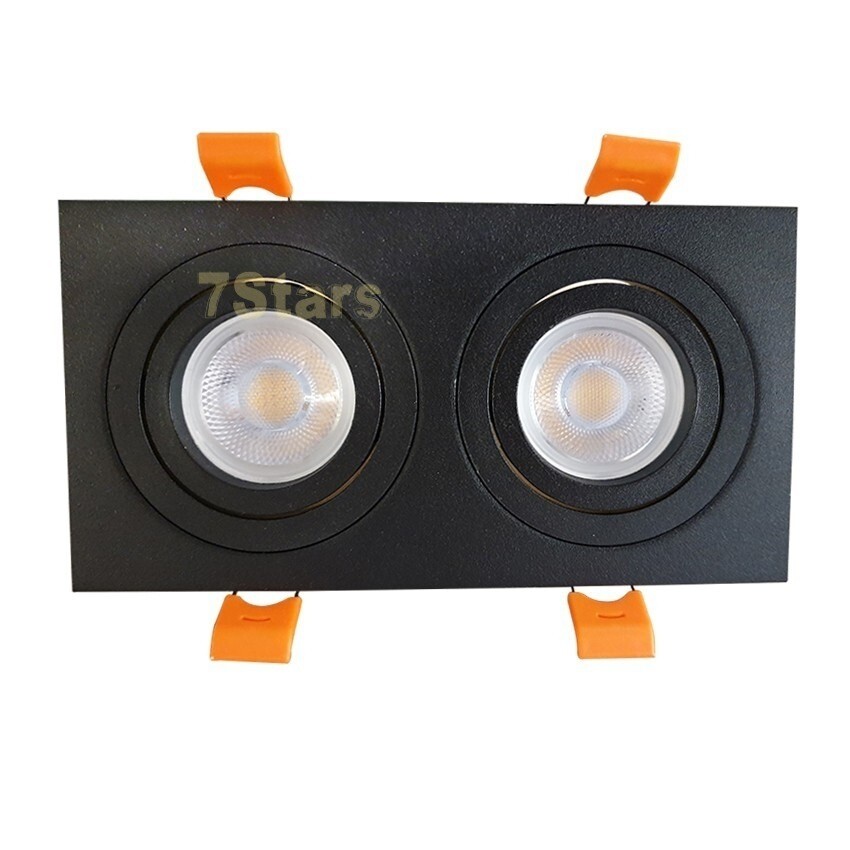LED Eyeball fitting/casing Eye ball/Frame Black/White Downlight Casing ...