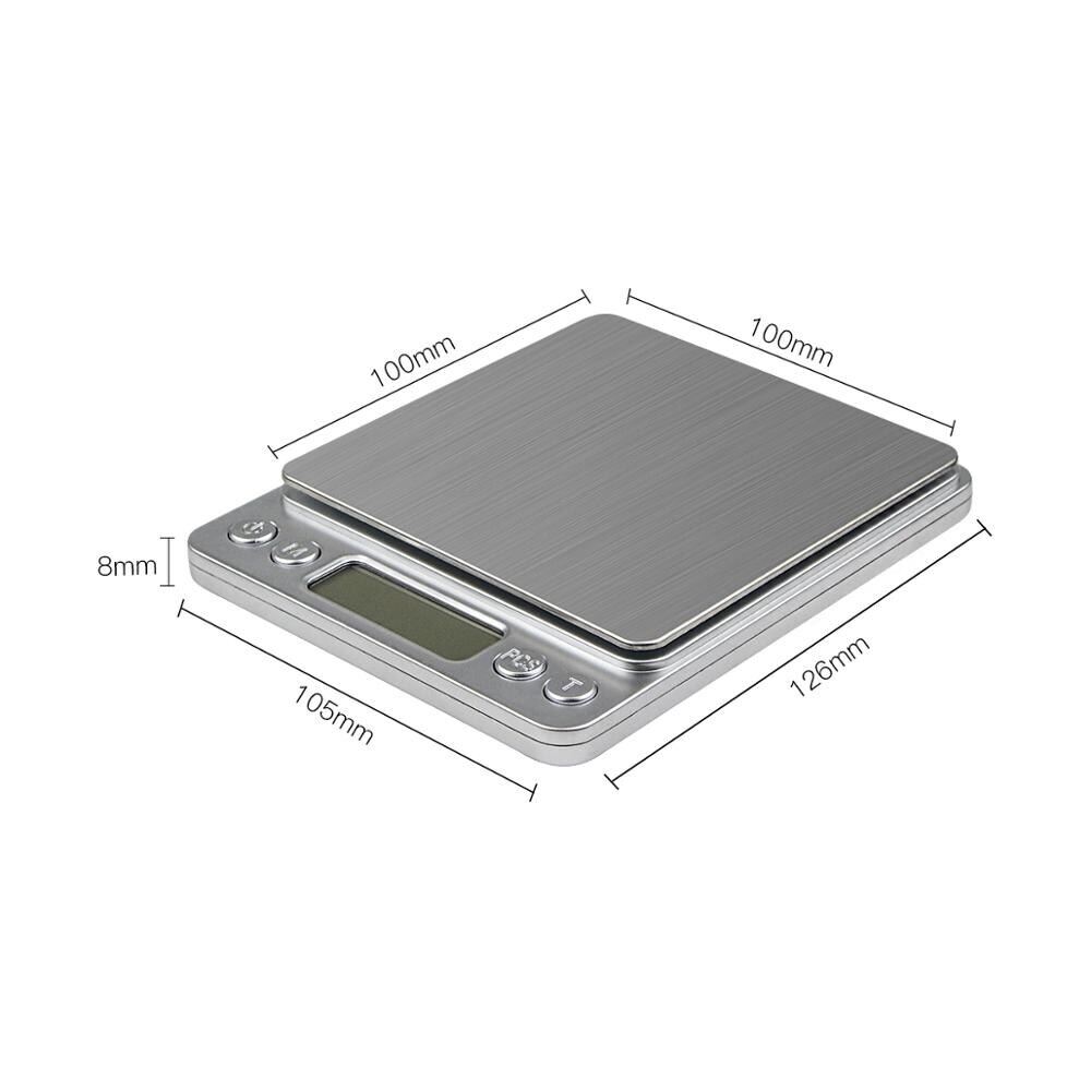 10543210.5 Kg Kitchen Scales10.10.01G High Accuracy Digital LCD Display ...