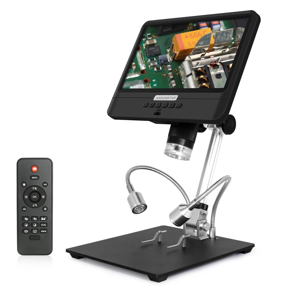 Andonstar AD208S 260X 8.5 Inch Adjustable LCD Display for Soldering ...