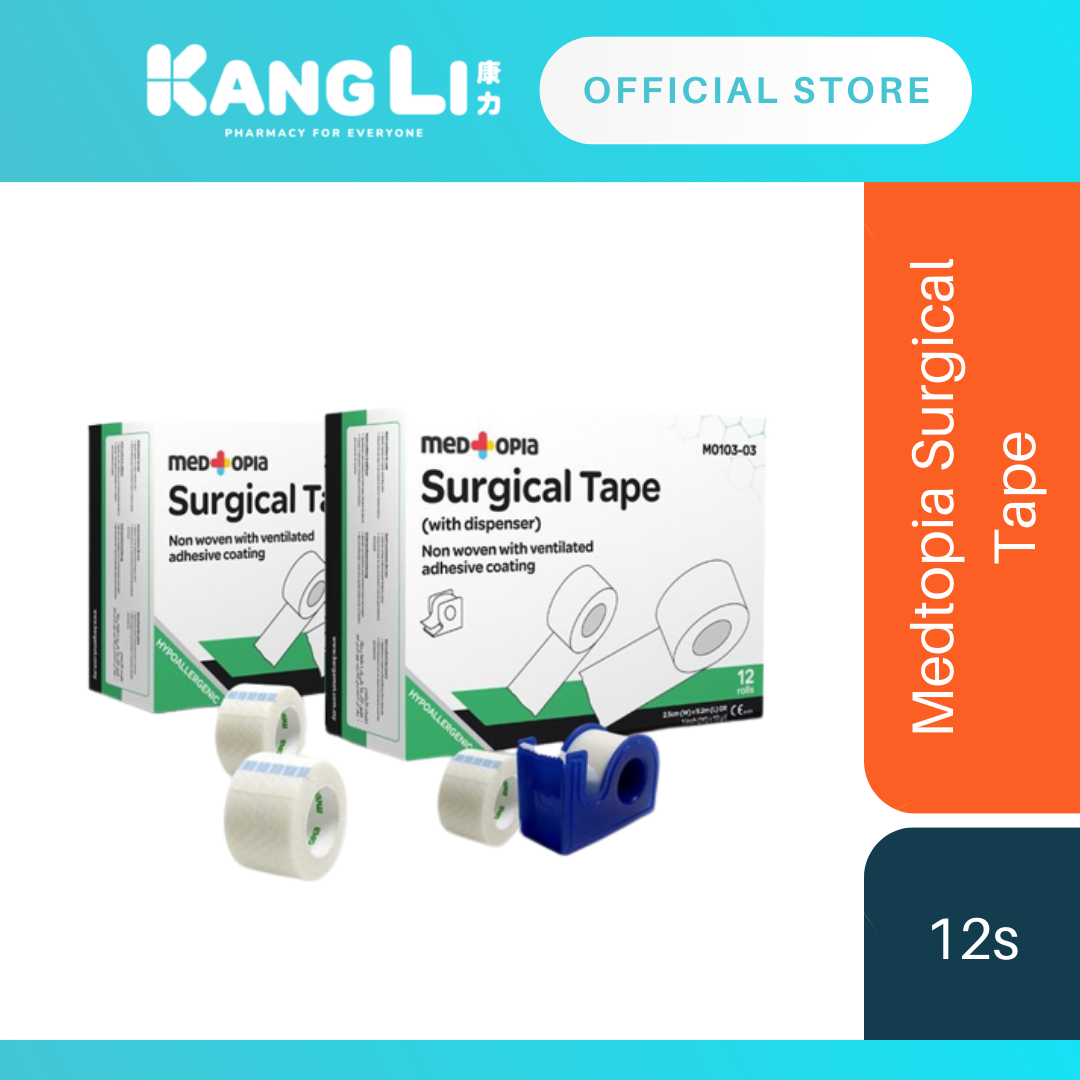Medtopia Surgical Tape with/without Dipenser 12's | Lazada