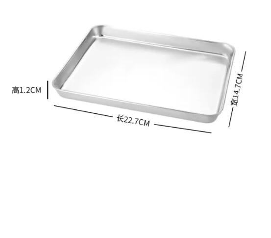 304 food grade stainless steel rectangular tray flat chassis barbecue ...