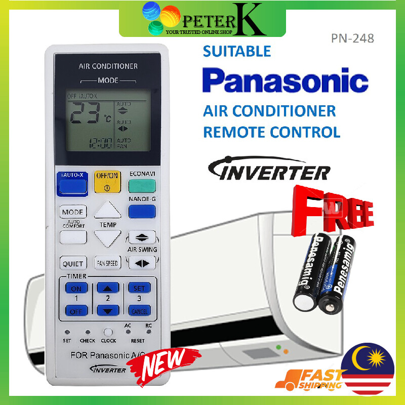 [OFFER] Panasonic Air Cond Aircon Aircond Remote Control ECONAVI ...
