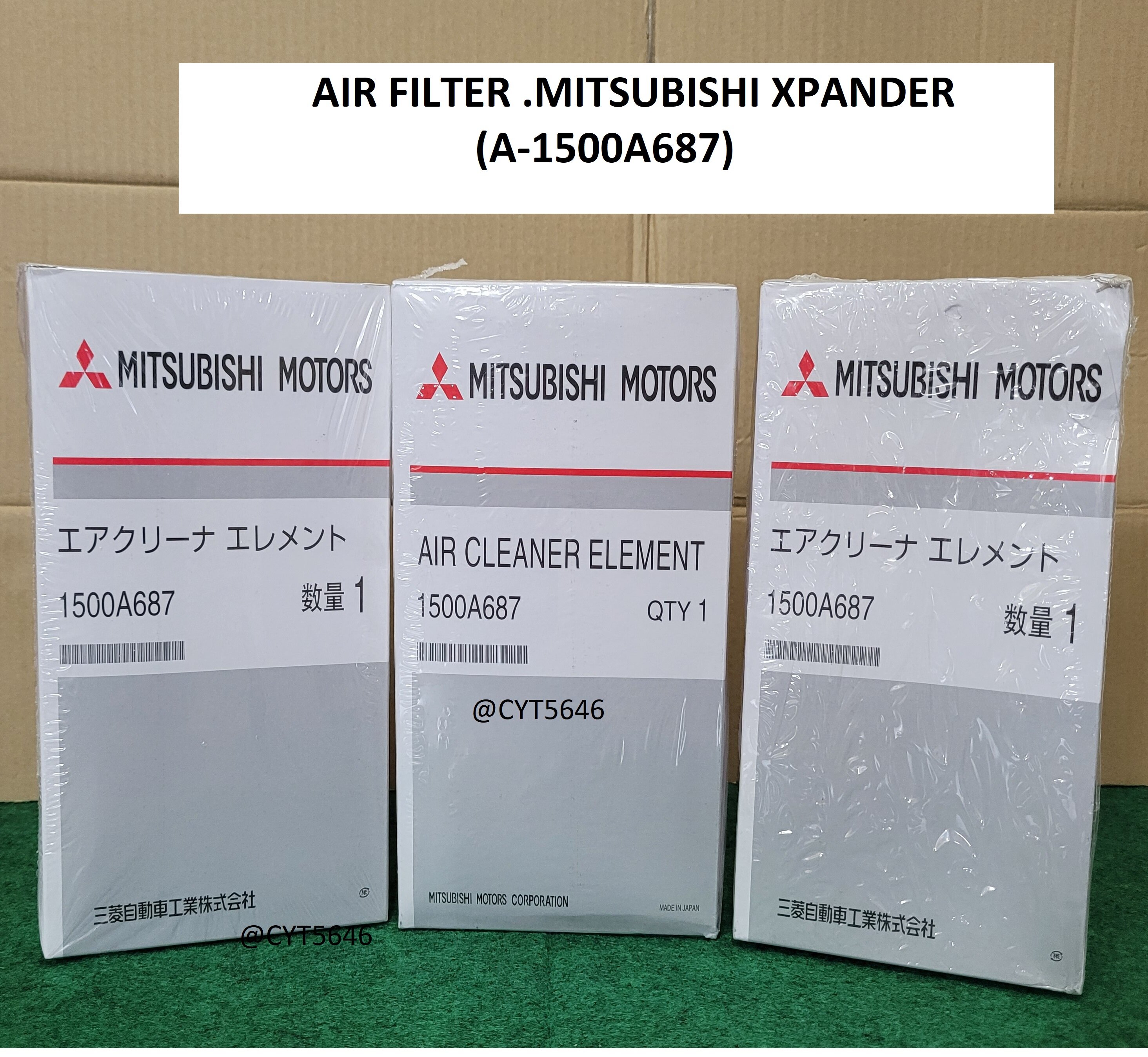 AIR FILTER MITSUBISHI XPANDER (A-1500A687) | Lazada
