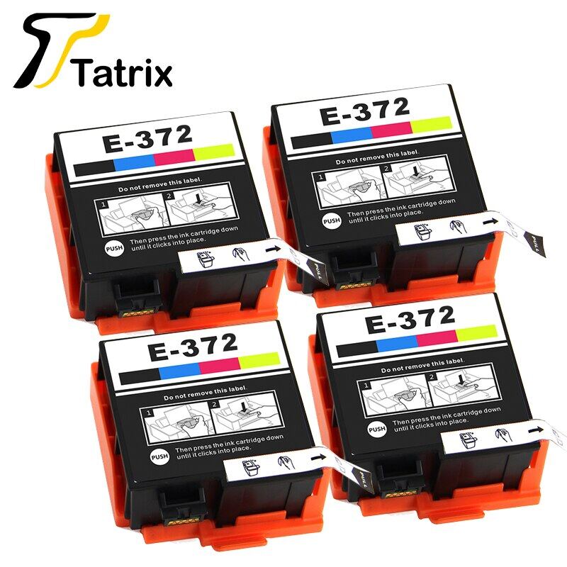 Tatrix สำหรับ Epson 372 T372 T372090 T3720 Premium สี Inkjet ตลับหมึก ...