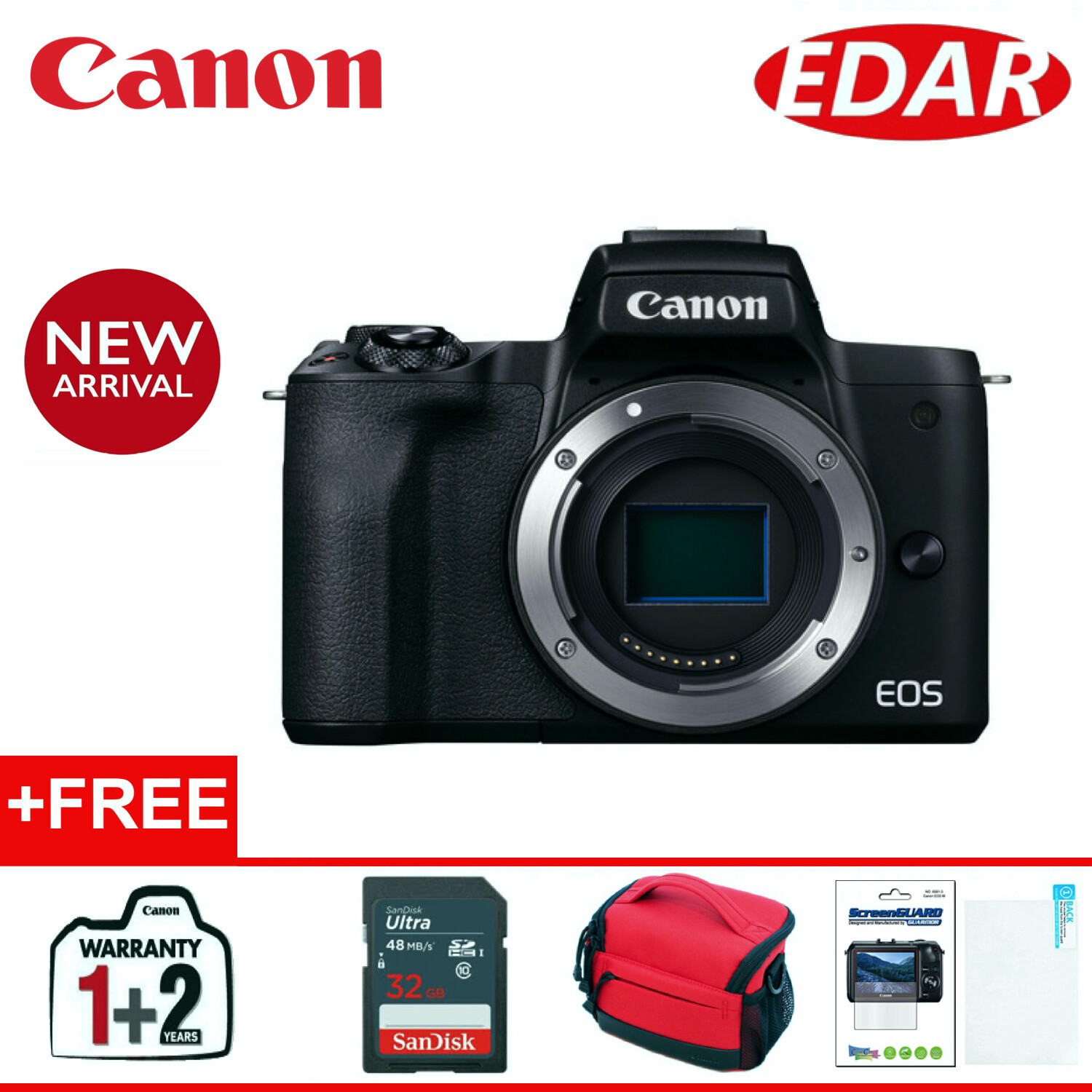 Canon EOS M50 Mark II Price in Malaysia & Specs - RM2498 | TechNave