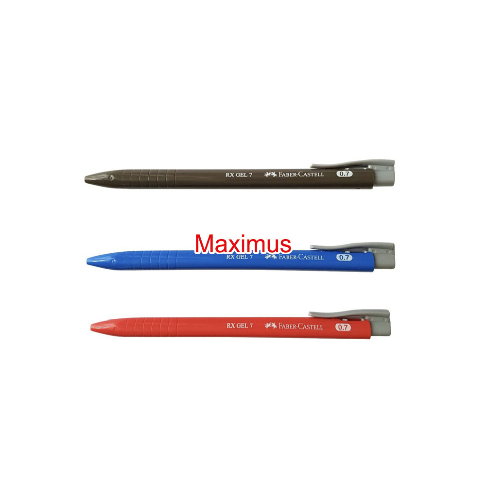 Faber-Castell RX Gel Gel Pen (Box of 10) | Lazada