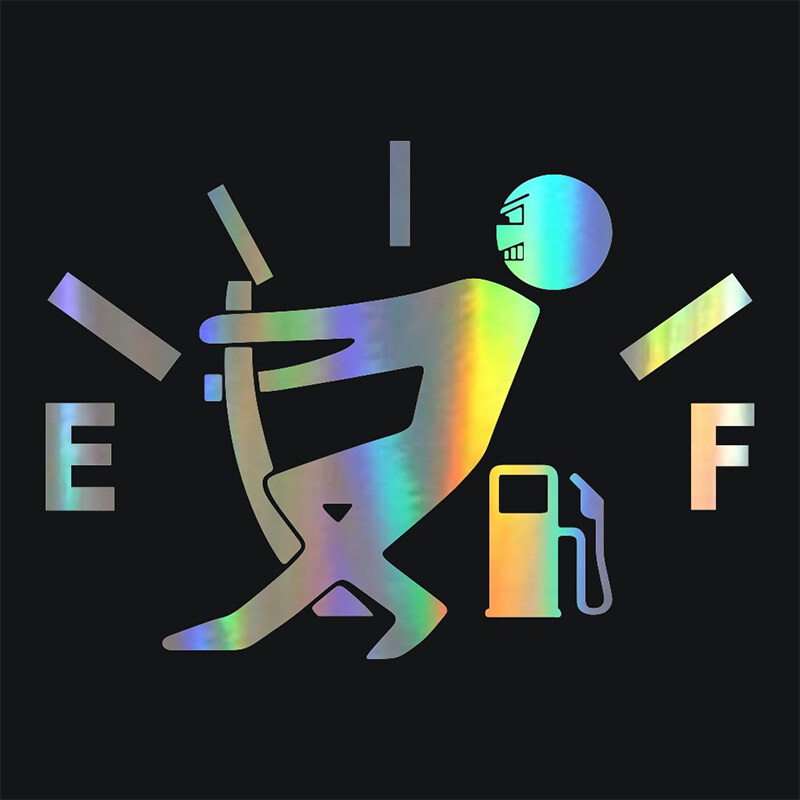 CHUA????Ready Stock???? Car Sticker 3D 13*9.5cm High Gas Consumption ...