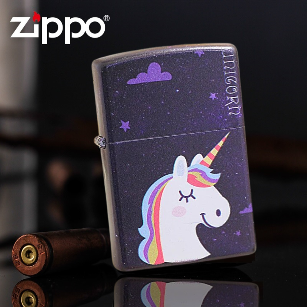 5 Sided Graffiti Flying Unicorn Zippo Lighter | Lazada