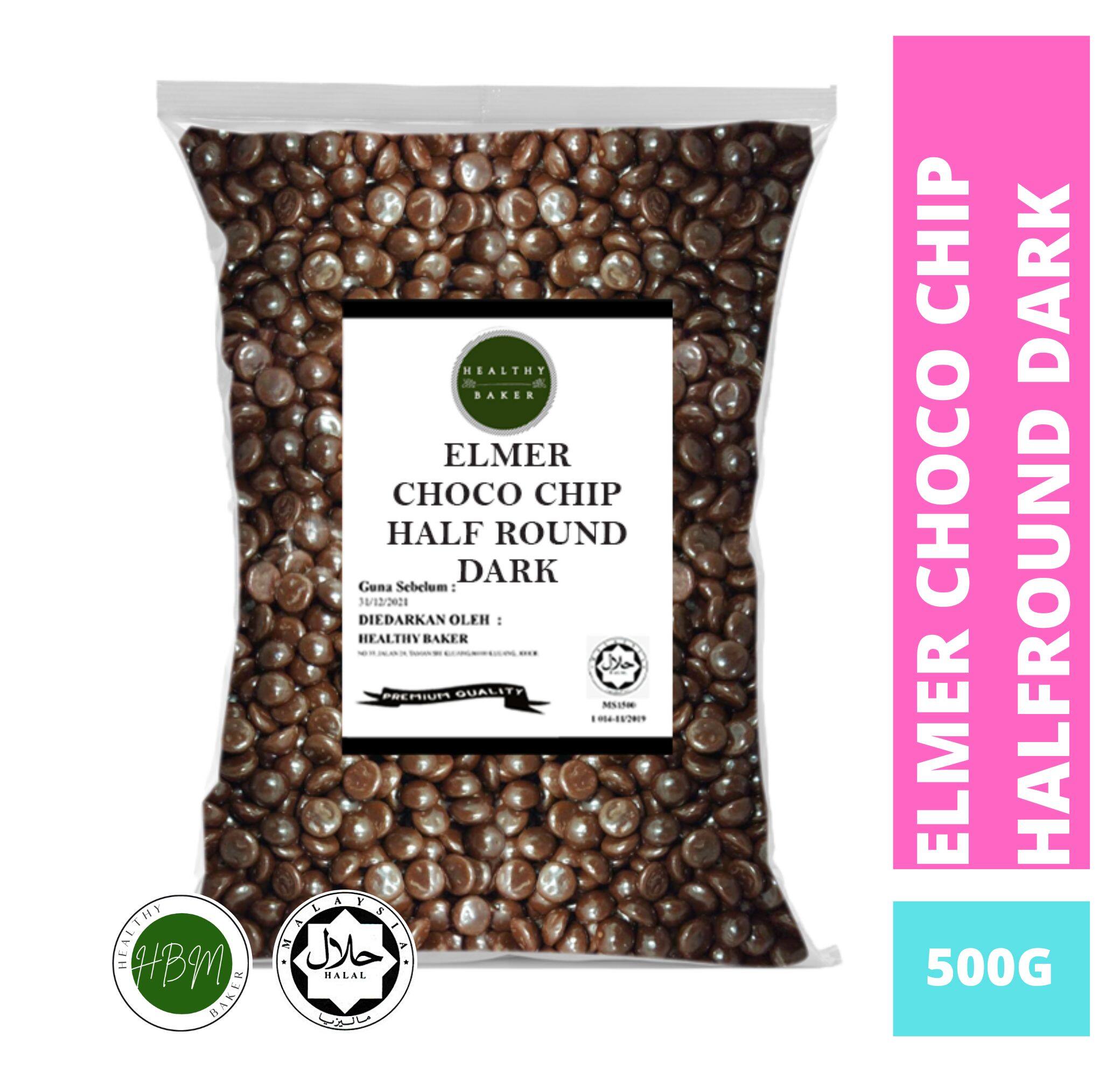 ELMER CHOCO CHIP HALF ROUND DARK / COLOUR REPACK | Lazada