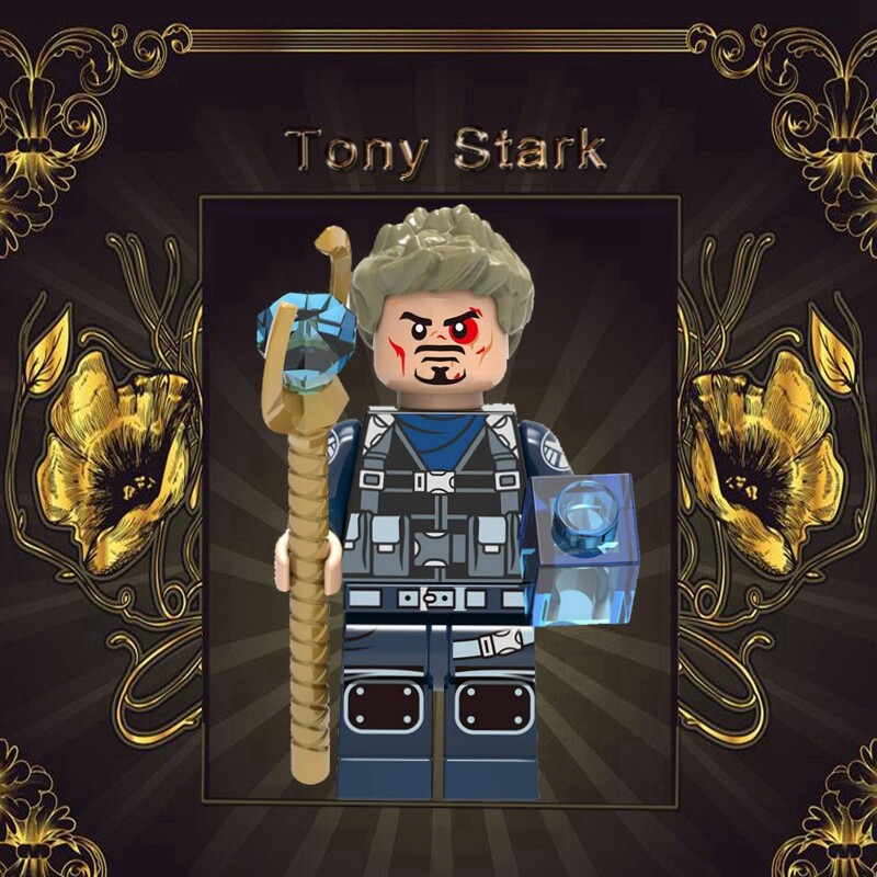 Tony Stark บล็อกตัวต่อ DIY ของของเล่นเพื่อพัฒนาการสำหรับเด็กภาพยนตร์ ...