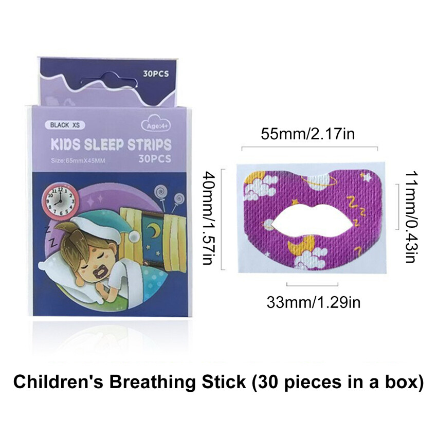 30Pcs/Box Mouth Correction Stickers For Children'S Night Sleep Lip Nose ...