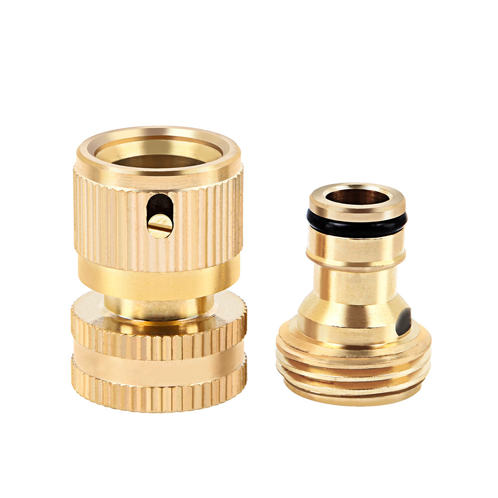 High Pressure Washer Adapter Car Washer Copper Water Connector Quick ...