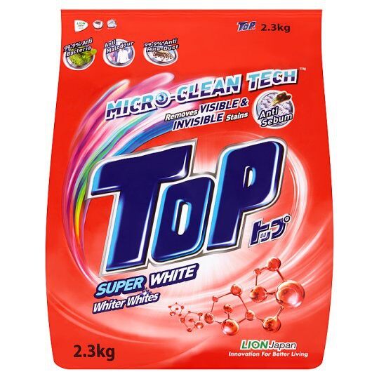 Top Detergent Powder/Serbuk Pencuci Baju [2.1KG] - Super Colour (Blue ...