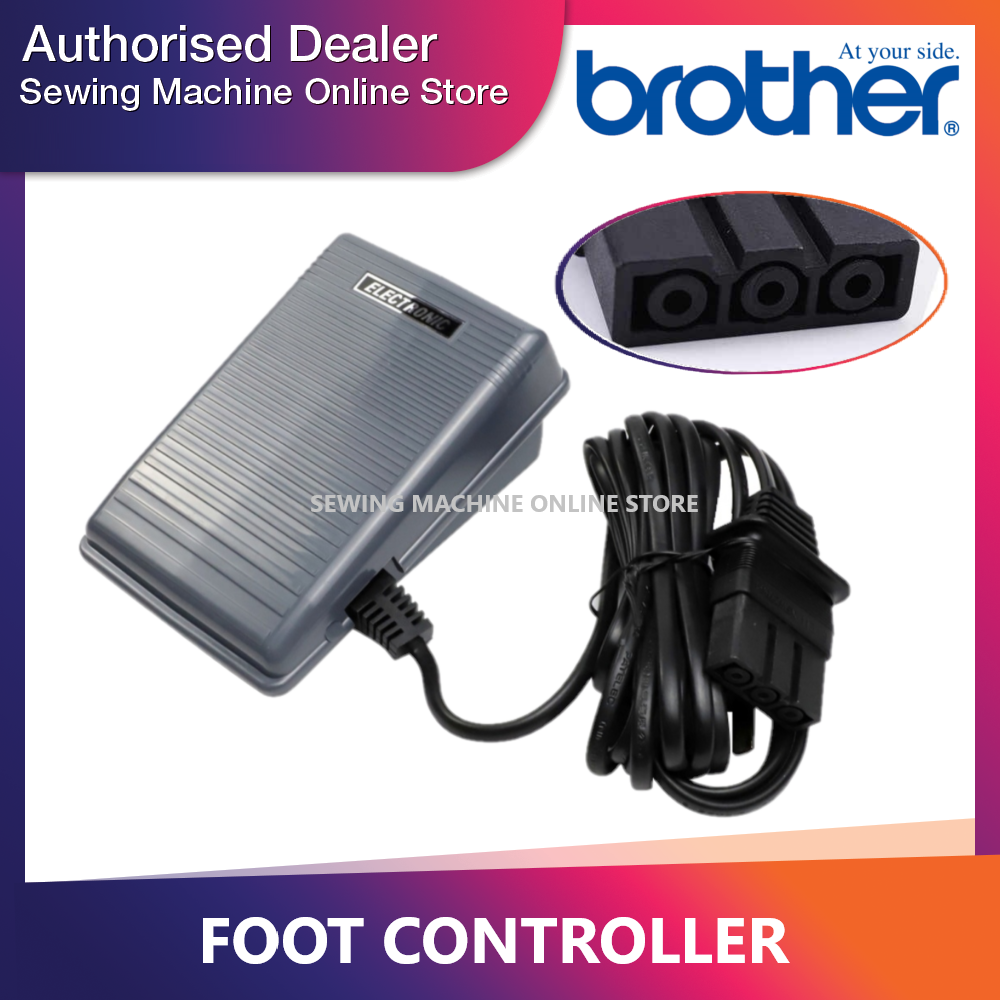 🔥READY STOCK🔥 Brother Sewing Machine Foot Controller / Foot Pedal ...
