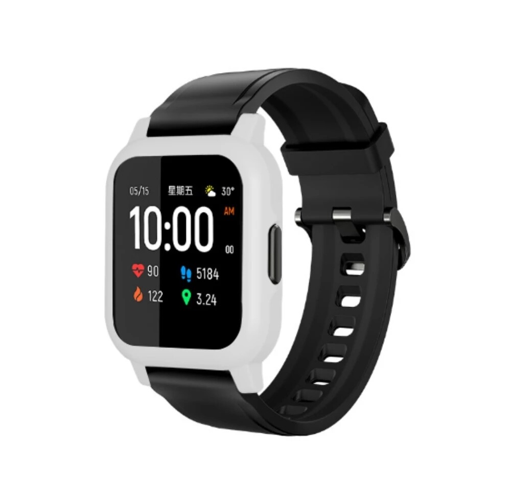 ขายดีกรอบป้องกันสำหรับ Xiaomi Haylou LS02สมาร์ทวอท์ช PC พลาสติกเคสกัน ...