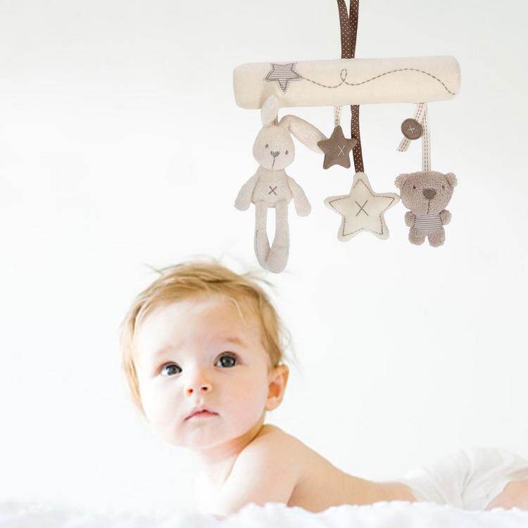 Dangling รถเข็นเด็กของเล่นเด็กของเล่นเขย่าสำหรับทารกรถเข็นของขวัญน่ารัก ...