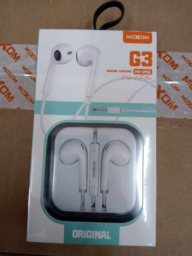MOXOM G3 Original Wired Earphone MX-EP52, 3.5mm | Lazada