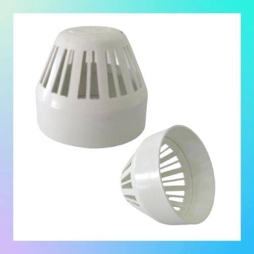 4" Vent Cowl Paip Air Plastik uPVC Pipe Fitting PVC Connector Piping ...