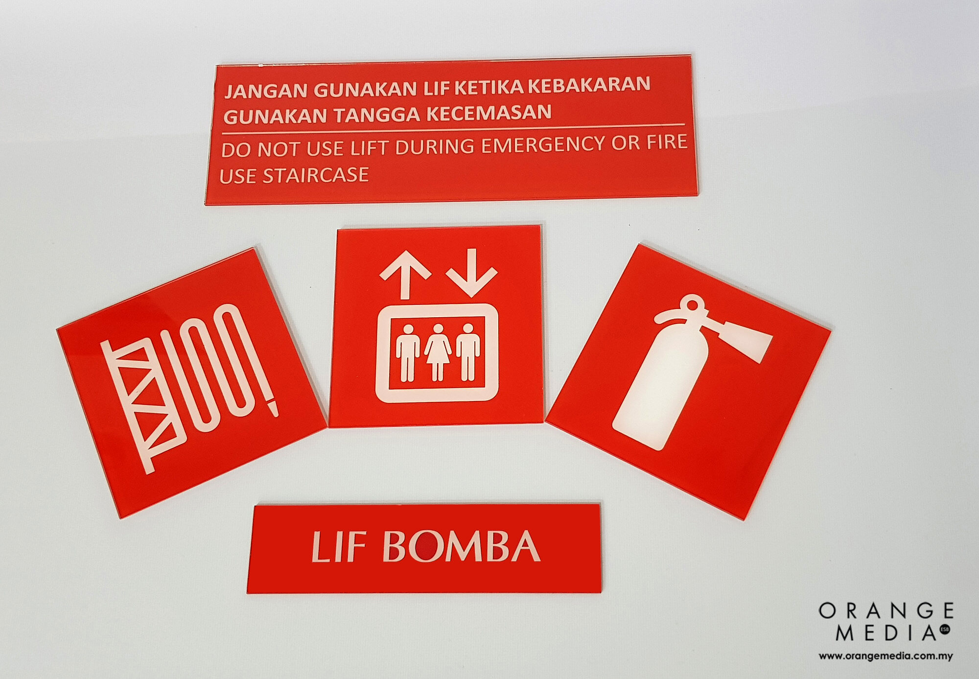 Acrylic Bomba Utility Signs | Lazada