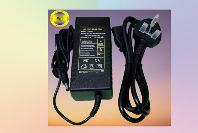 AC / DC 48V 3A POWER ADAPTER FOR HIKVISION & HILOOK NVR (5.5mm * 3mm ...