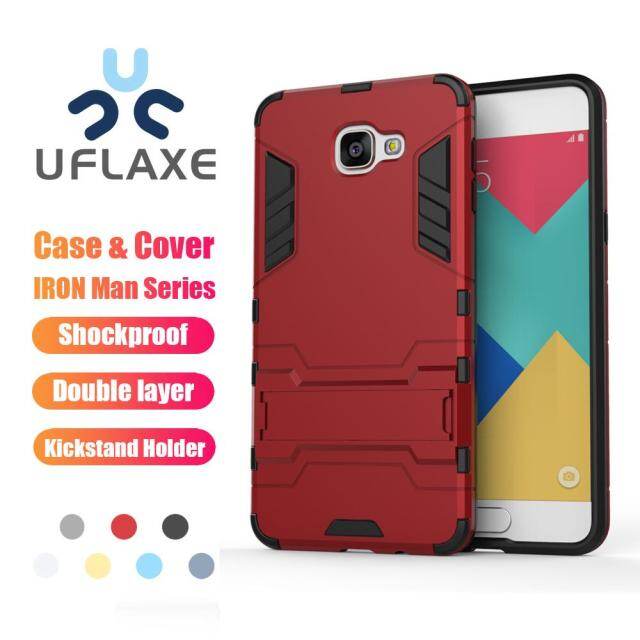 ราคา UFlaxe เคส Samsung Galaxy A9 Pro 2016 / SM-A910 (6.0") IRON MAN เค ...