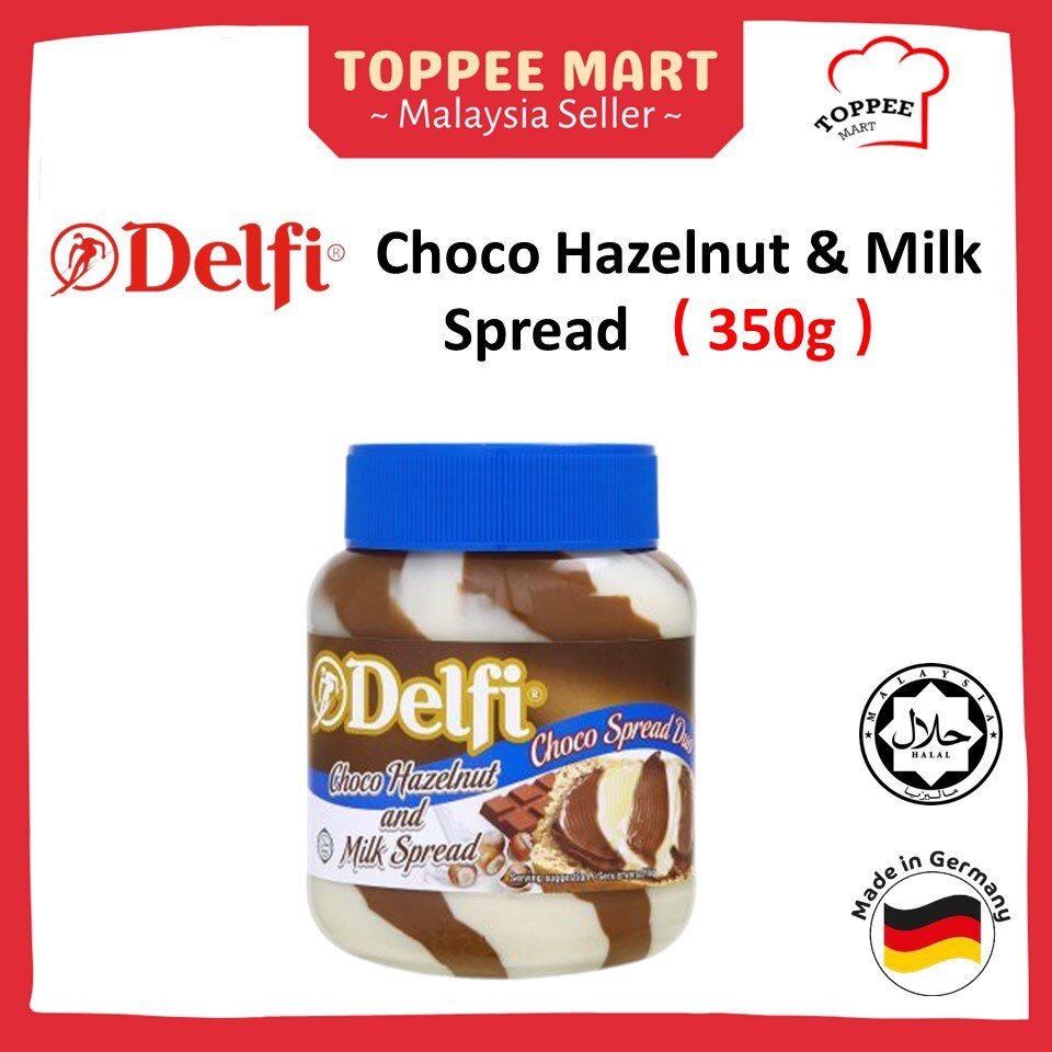 DELFI 350g Choco Hazelnut Spread/Double Hazelnut Spread/Choco Hazelnut ...