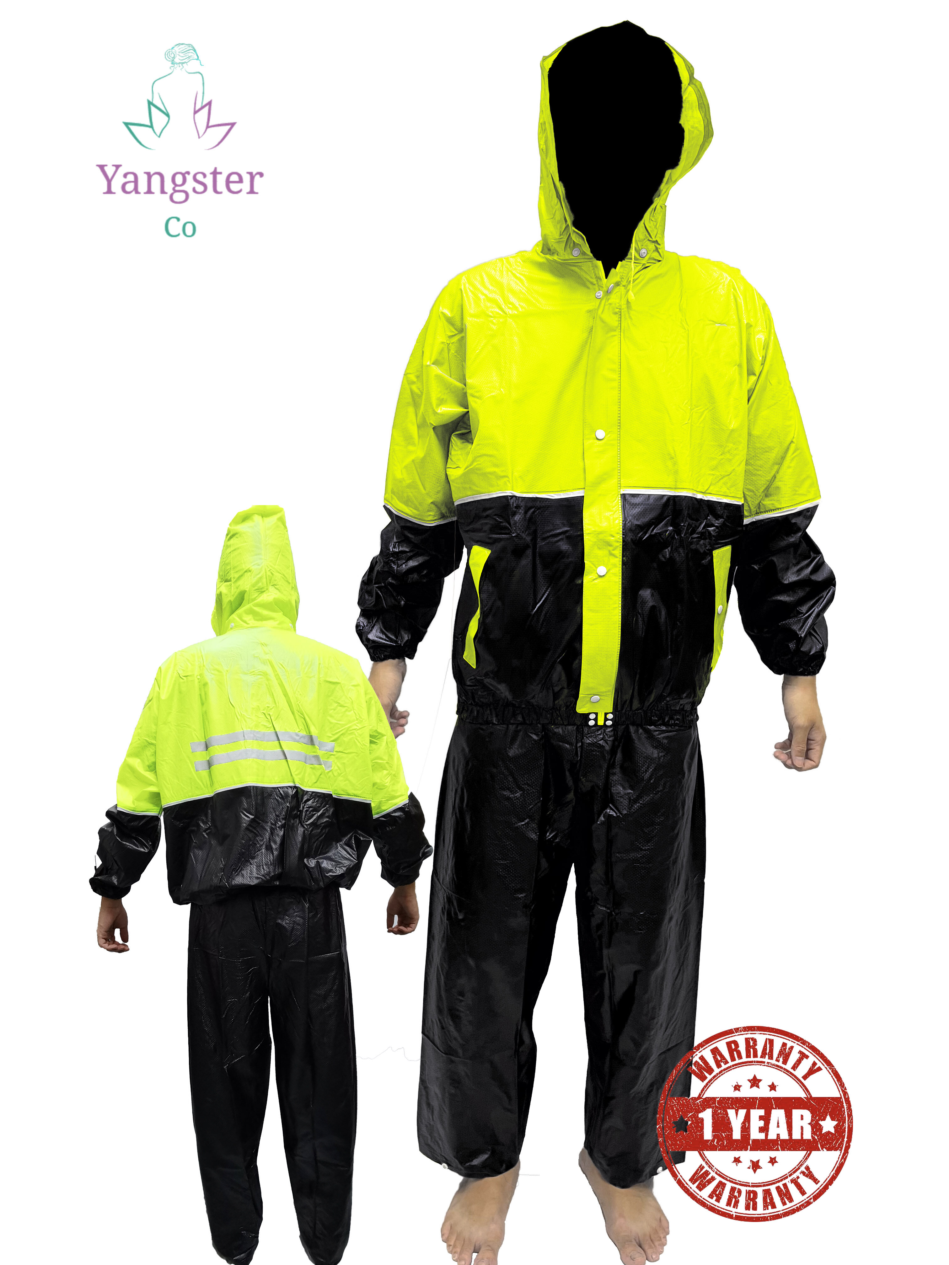 (Navy/Royal Blue/Green)MADE IN JAPAN Yangster&Co Raincoat Rain Coat ...