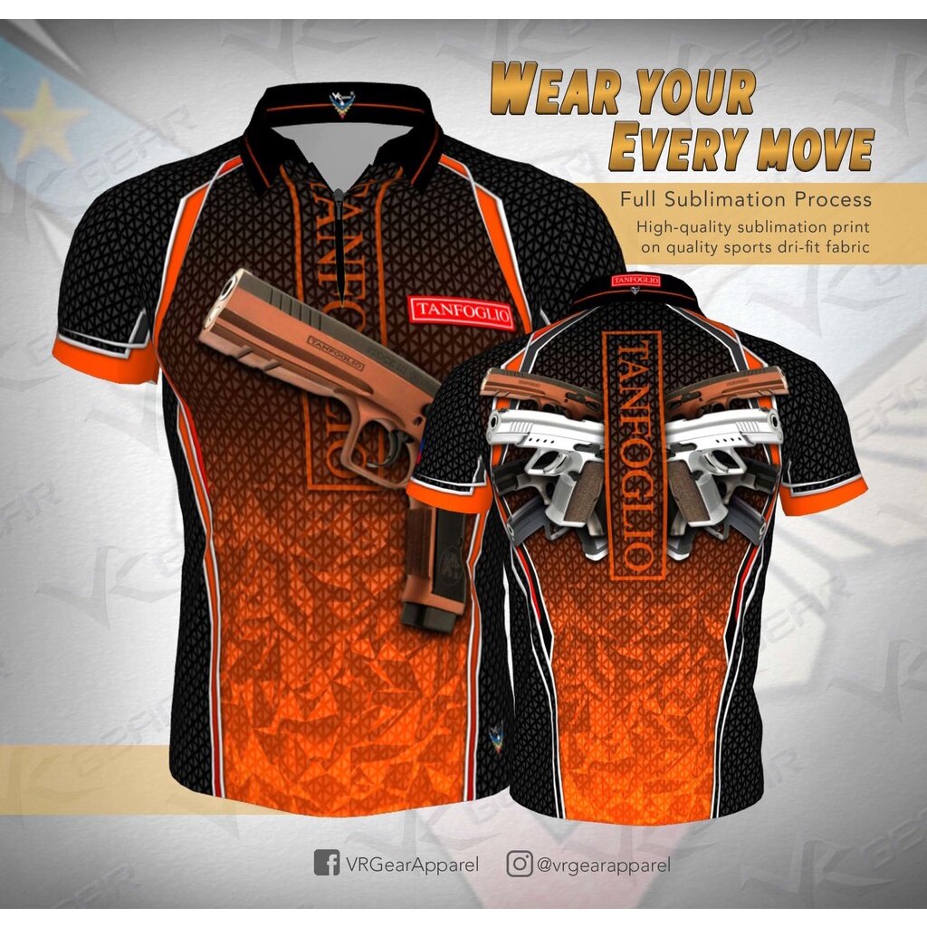 Tanfoglio 2 Full Sublimation Polo Shirt | Lazada PH