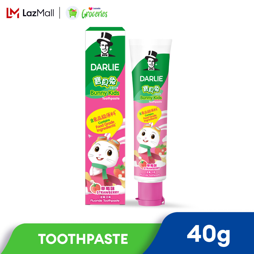 DARLIE TOOTHPASTE BUNNY KIDS 40G - STRAWBERRY | Lazada