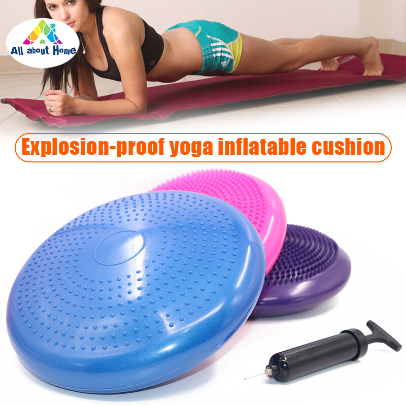 ABHพองลมเสถียรภาพเบาะโยกเยกAnti-ระเบิดที่นั่งกระดิกInflatableการออกกำลังกายCore Balance Disc ...