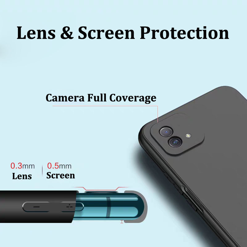 Phone Case for Realme C11 2021/C20 Soft Smooth Matte Cover Ultra Slim ...