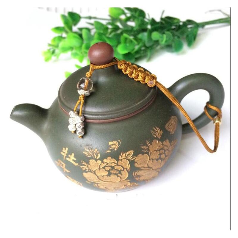 《Free Shipping》 Pure Handmade Teapot Cover Bracelet Tea Tasting Kung Fu ...
