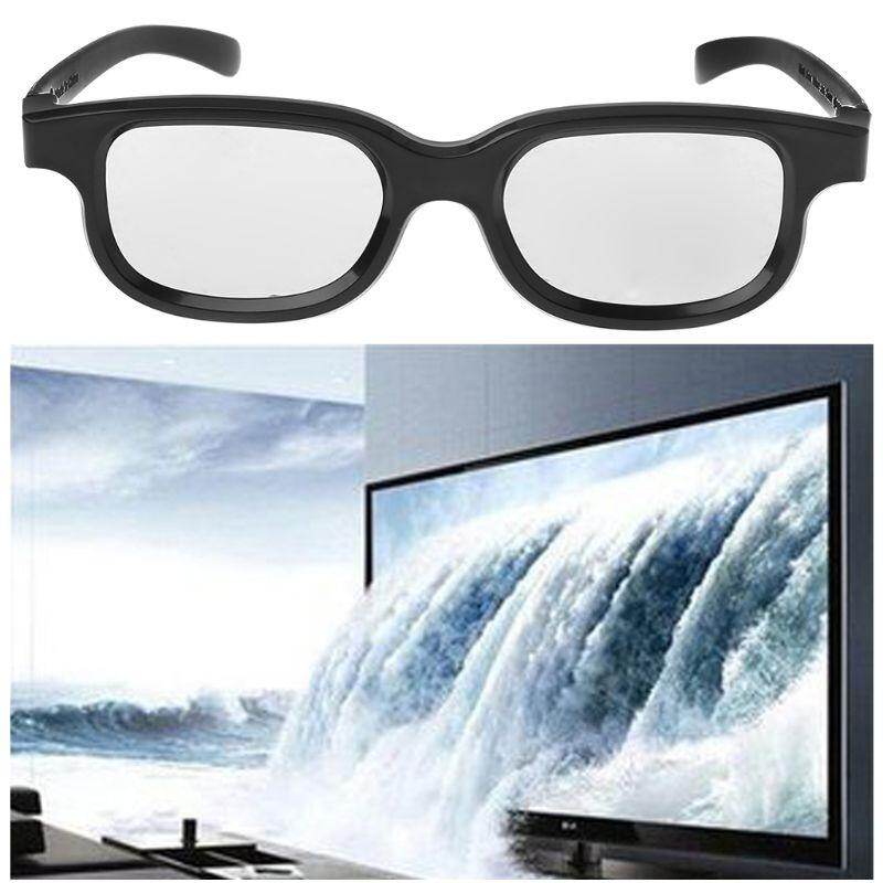 เสียง Gool Circular Polarized Passive 3D แว่นตาสเตอริโอสีดำสำหรับ 3D TV ...