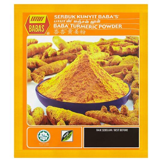 BABA’S Turmeric (Kunyit) Powder / Serbuk Kunyit BABA'S / 峇峇黄姜粉 - 25g ...