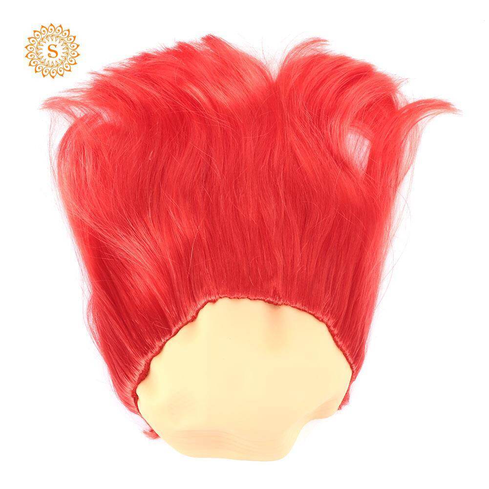 Simida หัวหัวล้าน Novelty Multicolor ผ้า Prank เมษายน Fools 'วิกผม - Simida Limited - ThaiPick