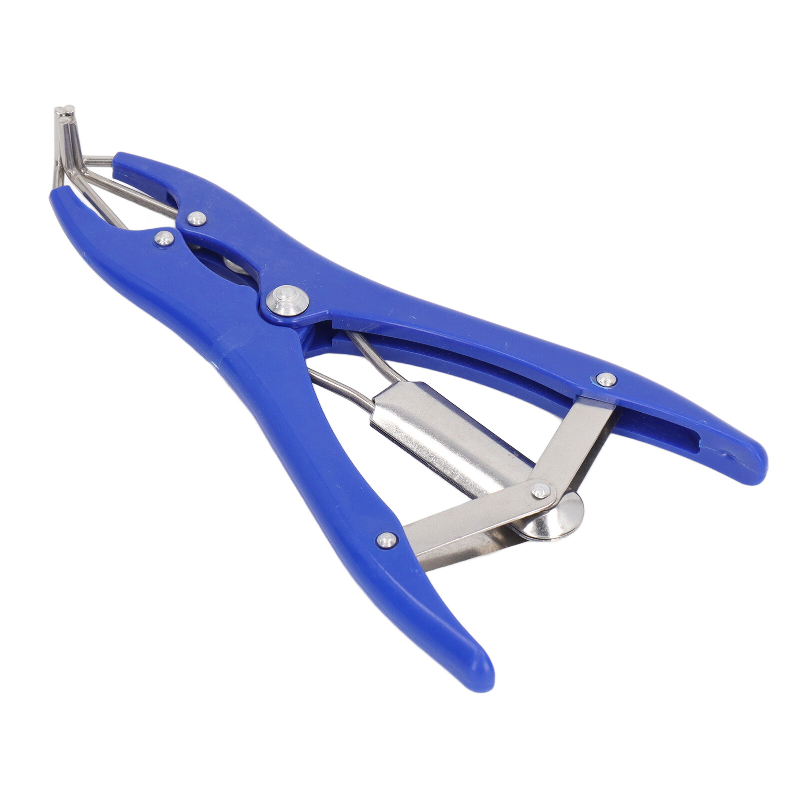 Tail Docking Pliers, Space Saving Castration Pliers Plastic Steel Ergonomic with Rubber Rings ...