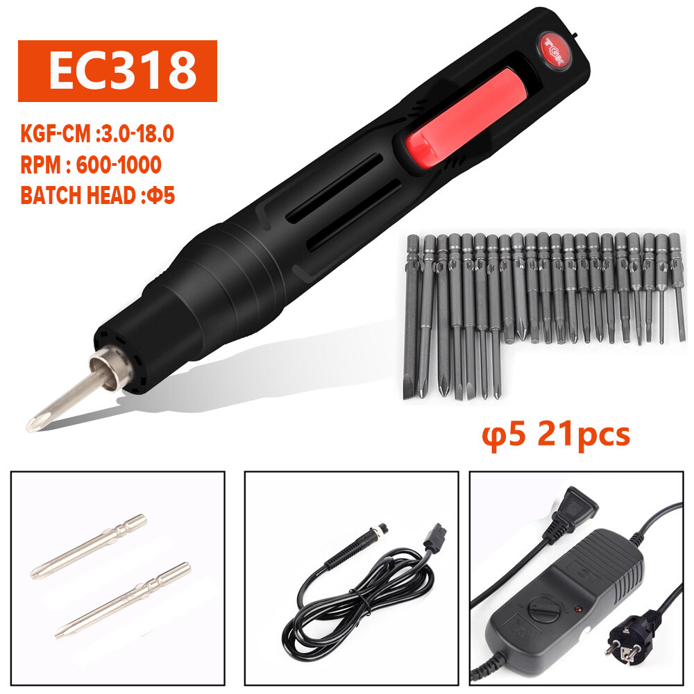 24V Drill Industrial Electric Screwdriver Adjustable Torque Electrical ...