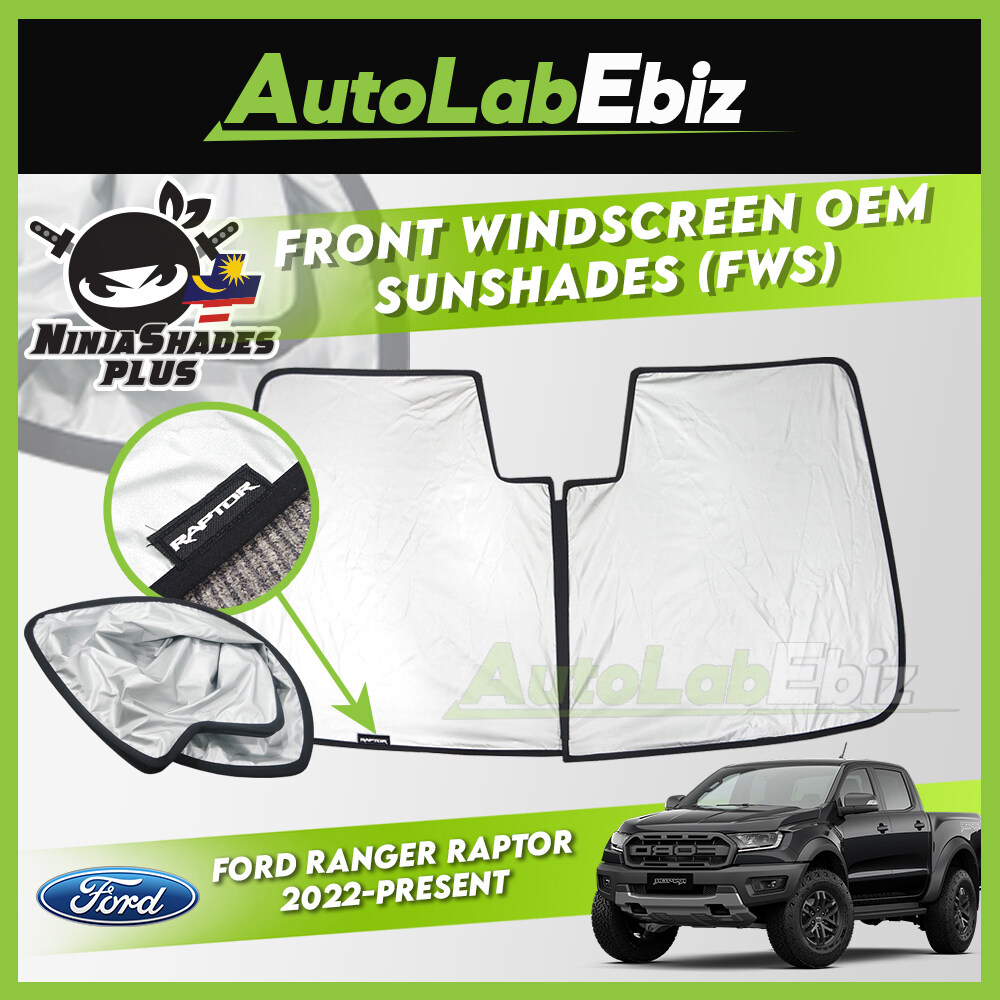 Ford Ranger Raptor 2022-Present NinjaShades Plus Front Windscreen OEM ...