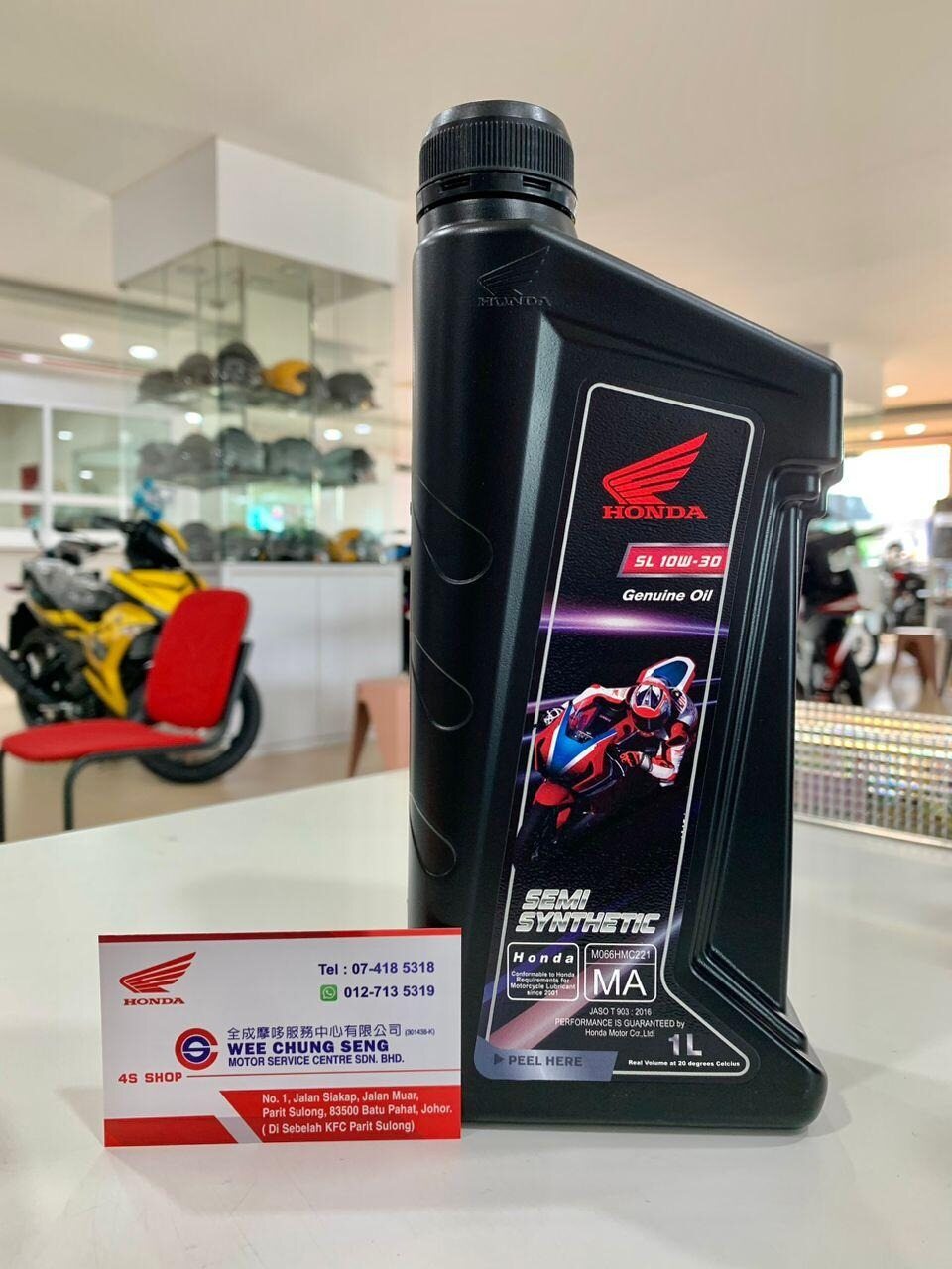 HGO SL 10W-30 SEMI SYNTHETIC MA 100% ORIGINAL ENGINE OIL | Lazada