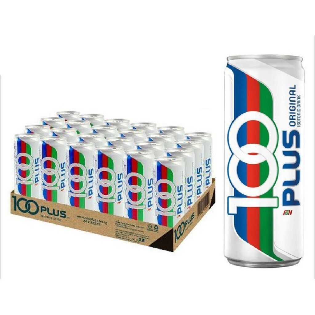 [ READY STOCK ] 100 PLUS ORI (B) CAN 325MLx24 | Lazada